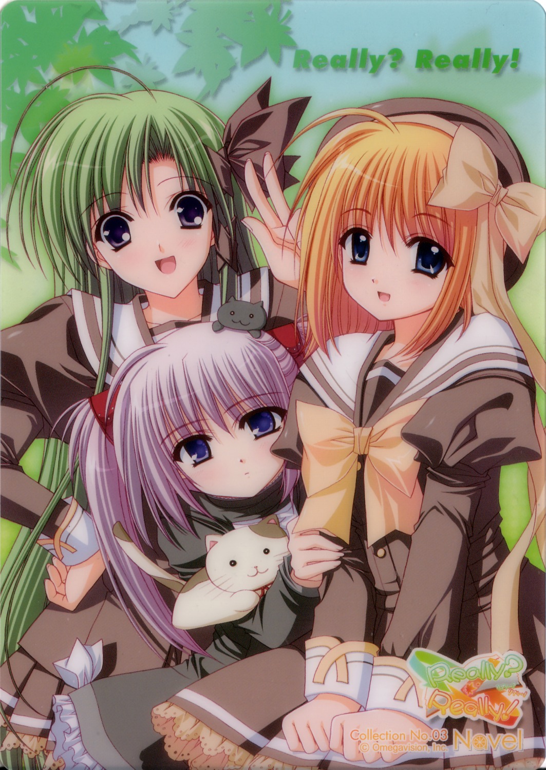 nishimata aoi suzuhira hiro really really shuffle fuyou kaede primula shigure asa seifuku ...